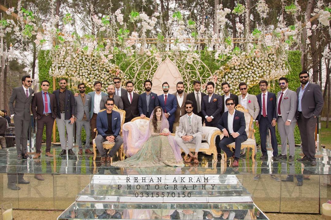 Awesome Wedding Reception Photos of Singer Abdullah Qureshi ...
