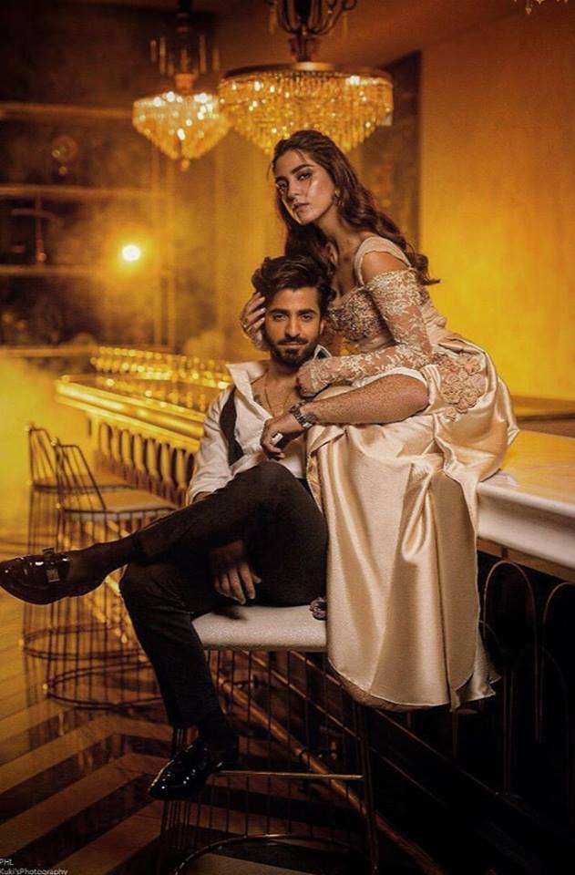 New Photoshoot of Maya Ali and Shehryar Munawar for Hello Pakistan ...