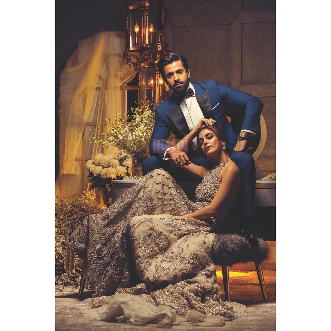 New Photoshoot of Maya Ali and Shehryar Munawar for Hello Pakistan ...