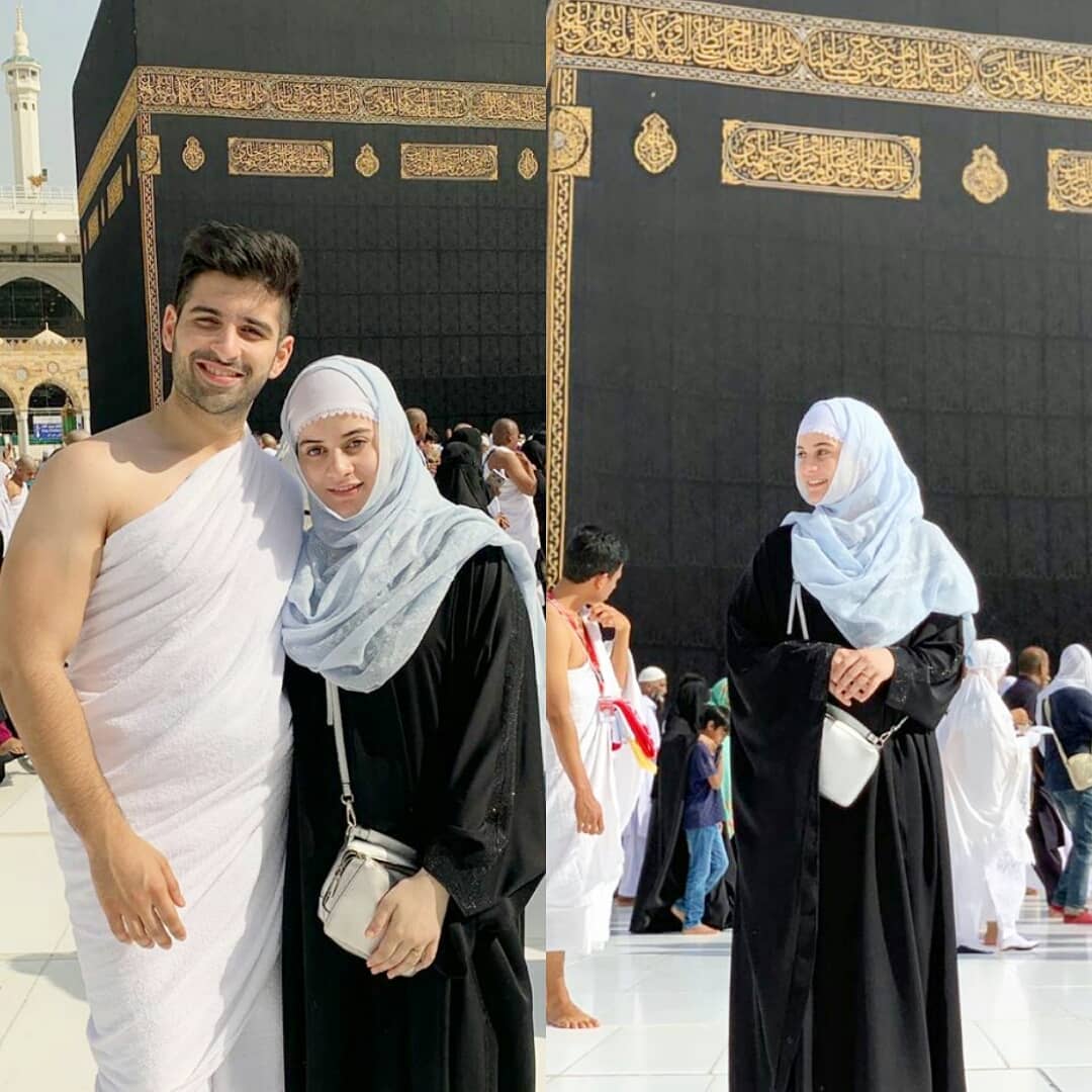 New Awesome Photos of Aiman and Muneeb in Makkah | Dailyinfotainment