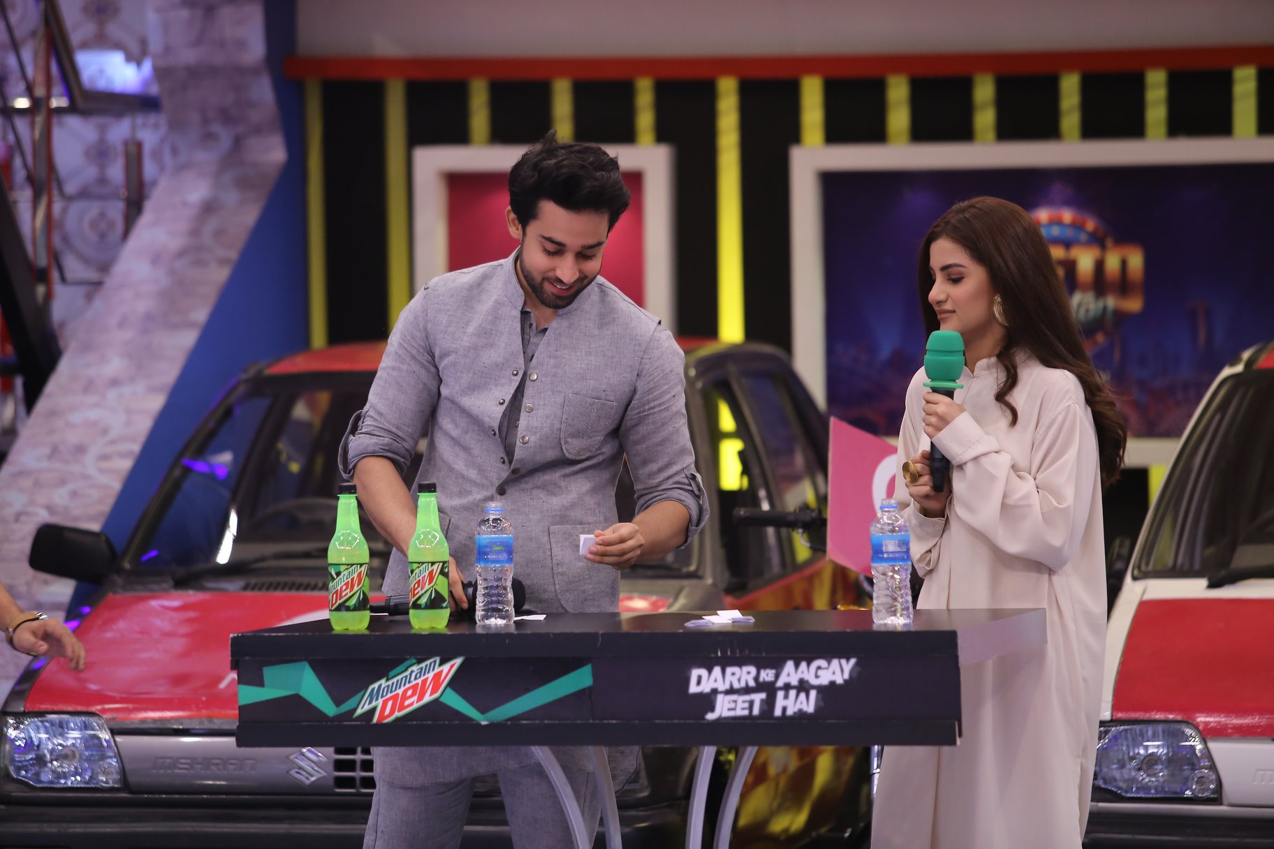 Bilal Abbas Khan and Sohai Ali Abro in ARY Jeeto Pakistan ...