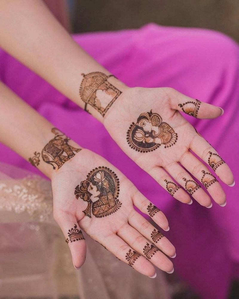 Awesome Indian Girls Mehndi Styles For Hannds, Feet and Arms ...