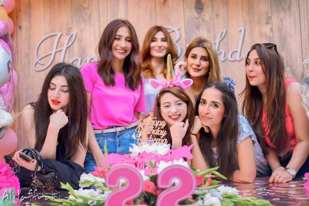 Beautiful Clicks of Celebrities from Sabeena Syed Birthday Bash ...