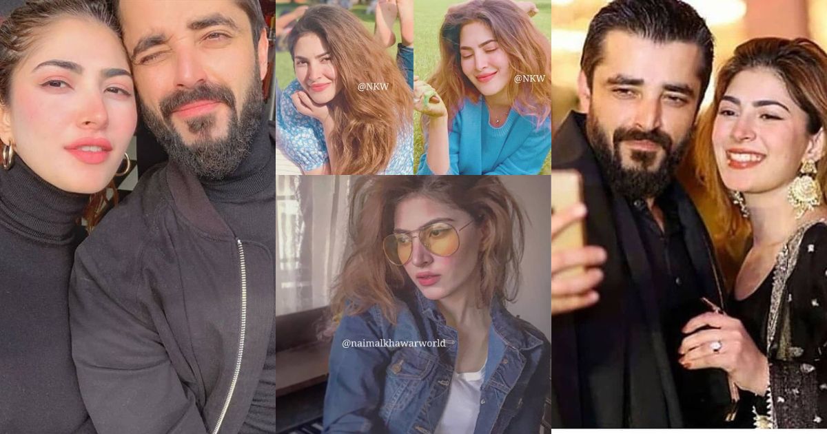 New Pictures of Hamza Ali Abbasi with his Wife Naimal Khawar ...