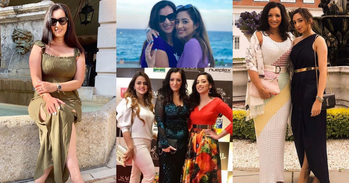 New Pictures of Actress Tasmina Sheikh with her Daughter Elysee Sheikh ...