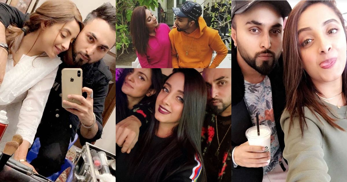 Latest Clicks of Sanam Chaudhry with her Husband Somee Chohan ...