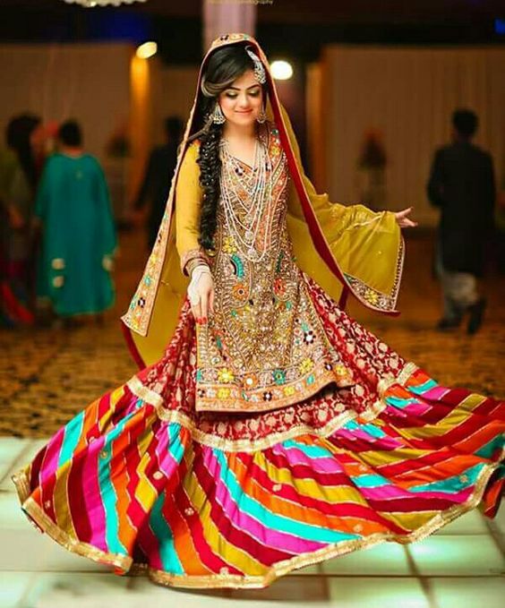 Unique & Stylish Mehndi Suits 2020 | Dailyinfotainment