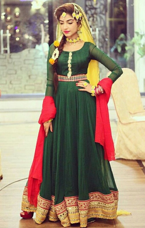 Unique & Stylish Mehndi Suits 2020 | Dailyinfotainment