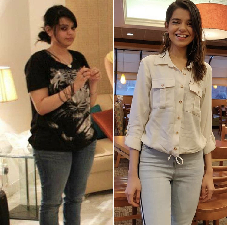 Srha Asgr Reveals Story of Loosing Her Weight | Dailyinfotainment