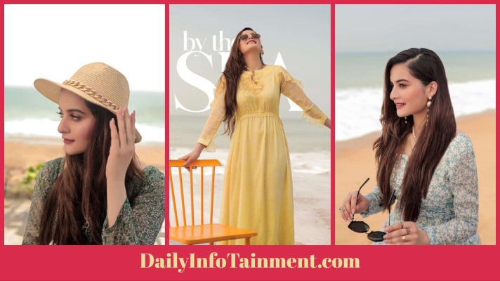 Aiman Khan donning stylish hues from her own collection By The Sea ...