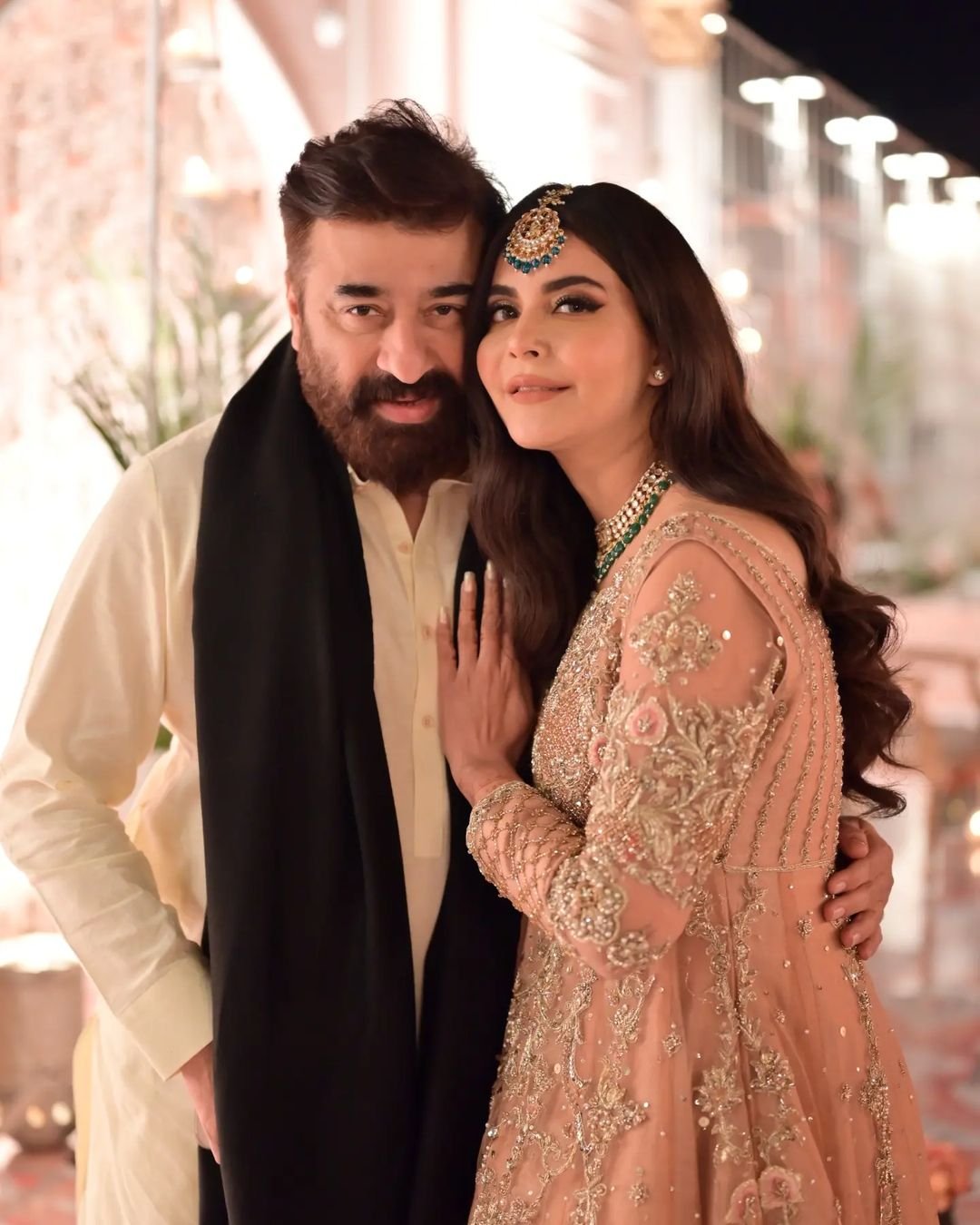 Nida Yasir Alluring Pictures from Minna Tariq Wedding | Dailyinfotainment