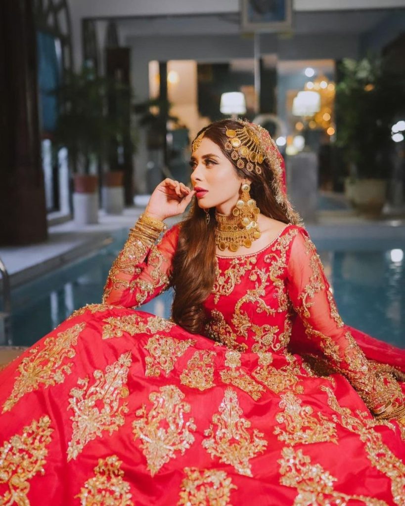 Azekah Daniel Bridal Pictures in Red are Gorgeous | Dailyinfotainment