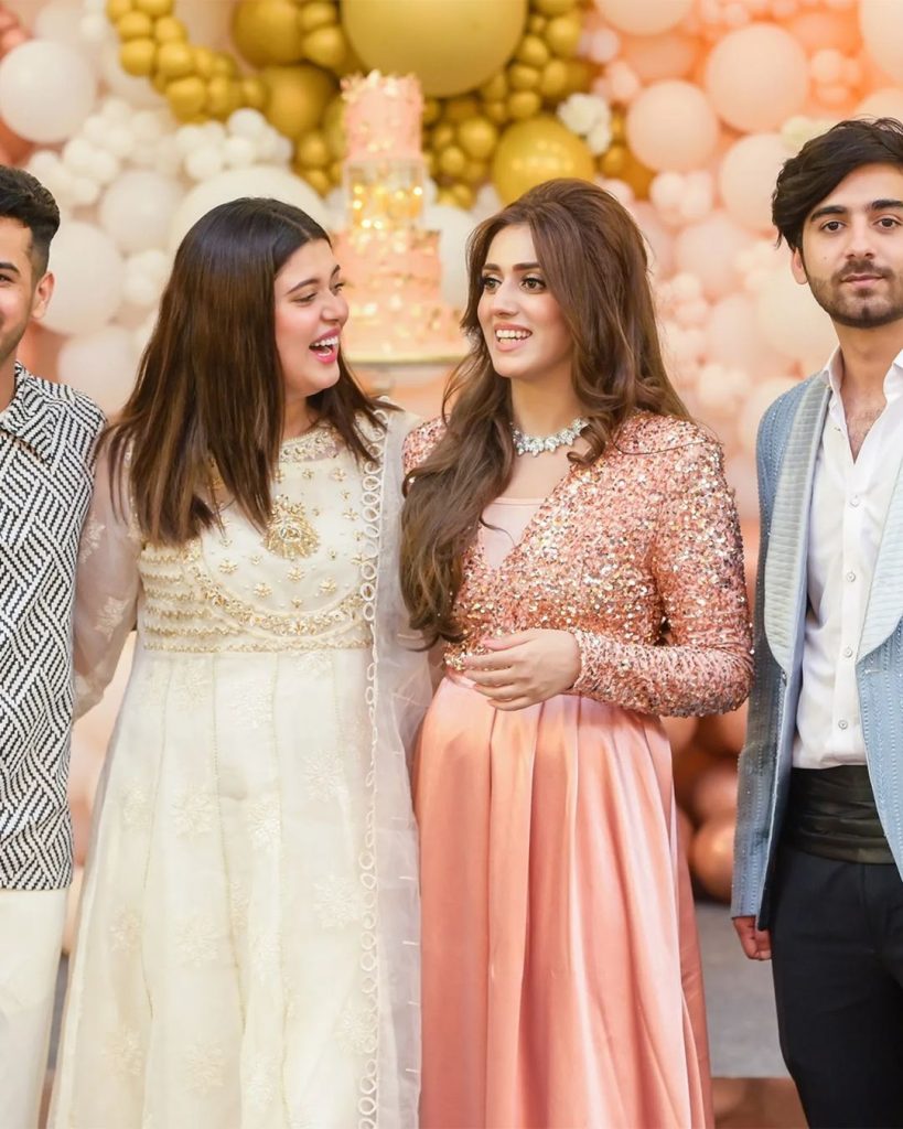 Kanwal Aftab and Zulqarnain Glimpses from Jannat Mirza Birthday ...