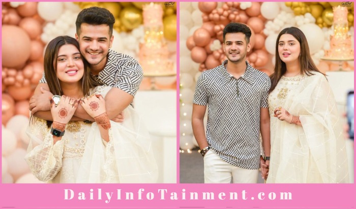 Kanwal Aftab and Zulqarnain Glimpses from Jannat Mirza Birthday ...