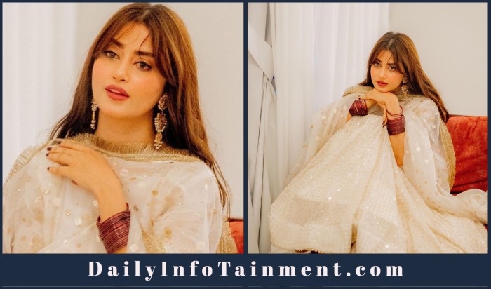 Sajal Aly Treats Fans with Elegant Pictures Wearing White | Dailyinfotainment