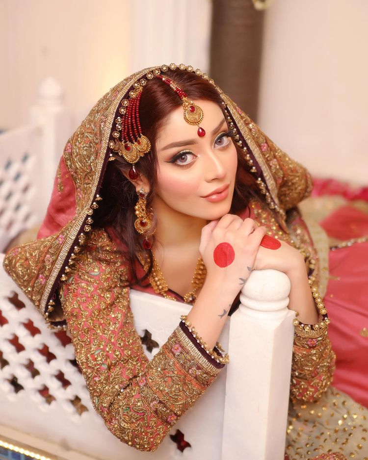 Alizeh Shah Recent Shoot in Traditional Wedding Outfits | Dailyinfotainment