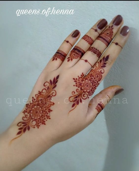 20+ Backhand Mehndi Designs 2023 | Dailyinfotainment