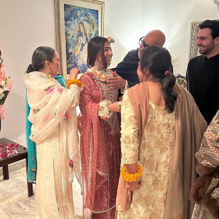 Ushna Shah engagement with golfer Hamza Amin - in Pictures ...