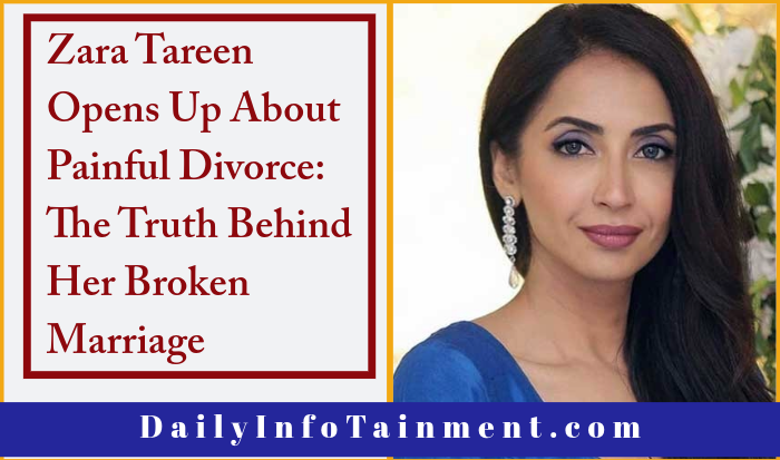 Zara Tareen Opens Up About Painful Divorce in Just 4 Months - Video ...